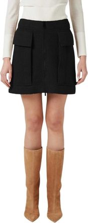 Iceberg Femme, Jupes, Noir, Taille: 48 FR Gonna jersey