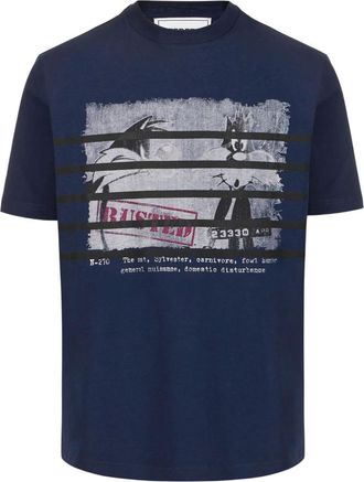 Iceberg Homme, Tops, Bleu, Taille: M Looney Tunes T-Shirt