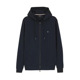 HUGO BOSS SweaT-shirt &agrave; capuche C-Spence 01 - Homme - Sweatshirts et sweats &agrave; capuche - Bleu - Taille: L
