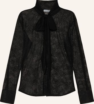 Darling Harbour Darling Harbour Schluppenbluse Aus Spitze schwarz