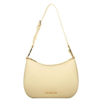 Love Moschino Femme, Sacs, Blanc, Taille: ONE Size Sac &agrave; bandouli&egrave;re en cuir synth&eacute;tique &eacute;l&eacute;gant et polyvalent