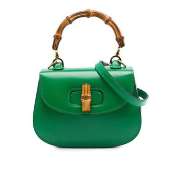 Gucci Sac bandouli&egrave;re Pre-owned - Femme - Pre-owned - Vert - Taille: ONE Size