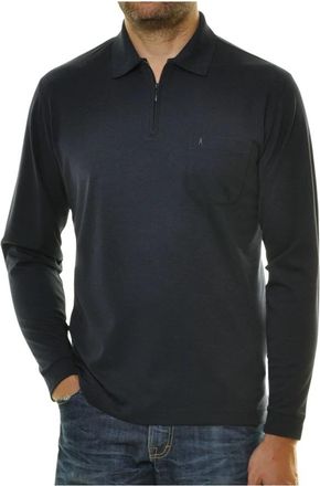 Ragman Polo Shirts - - Tops - Herren - Blau - 2XL