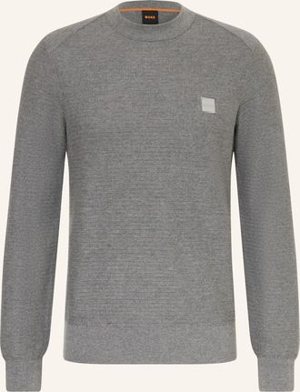 HUGO BOSS Pullover Anion grau