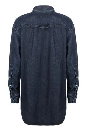 Citizens Of Humanity Womens Kayla Denim Shirt Cotton