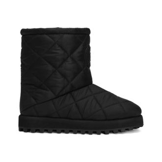 Dolce & Gabbana Schwarzer Stepp Ankle Boot - - Shoes - Herren - Schwarzk - 43 EU