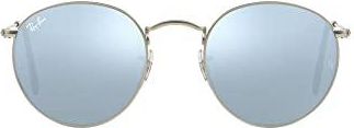 Ray-Ban Ray-ban Rb3447 - Mixte - Lunettes de Soleil - Matte Silver (Matte Silver), 50 mm