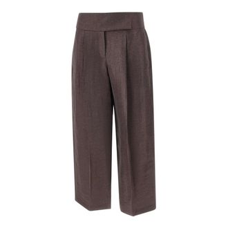 HUGO BOSS Femme, Pantalons, Brun, Taille: 42 FR Boss Pantalon Marron