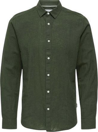 Only & Sons Only & Sons, Homme, Chemises, Vert, Taille: M Onskennet Overshirt