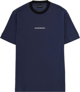 Emporio Armani Homme, Tops, Bleu, Taille: S T-shirt