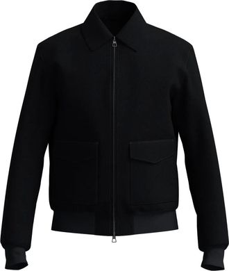 BOSS veste à fermeture zippée - Noir