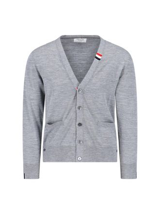 Thom Browne Logo Cardigan
