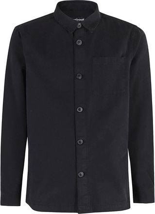 Barbour Homme, Chemises, Bleu, Taille: XL Surchemise en coton lav&eacute;