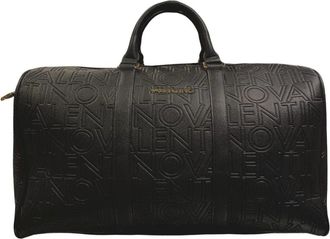 Mario Valentino unisex, Sacs, Noir, Taille: ONE Size Sac de Voyage Noir avec Fermeture Éclair