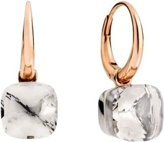 POMELLATO Femme, Accessoires, Jaune, Taille: ONE Size Nudo Earrings