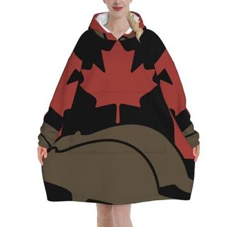 Generic Couverture &agrave; capuche pour salon de beaut&eacute; pour femmes et hommes adultes surdimensionn&eacute;s pour une couverture douce et chaude