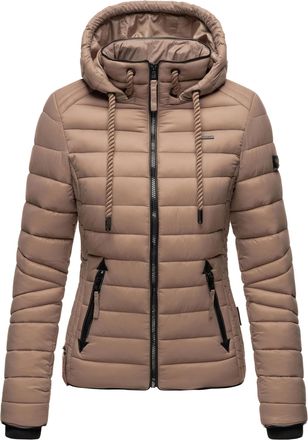 Navahoo Damen Steppjacke Lulana - Leicht, Stylisch & Abnehmbare Kapuze