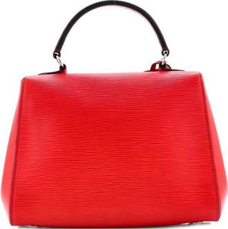 Louis Vuitton Cluny Top Handle Bag Epi Leather BB satchel - Rot