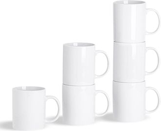 Argon Tableware Klassische Tassen - 285ml - Pack Von 12 - Weiß