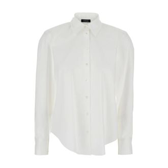 Pla&icirc;n Plain, Damen, Blusen & Hemden, Wei&szlig;, SGr&ouml;&szlig;e