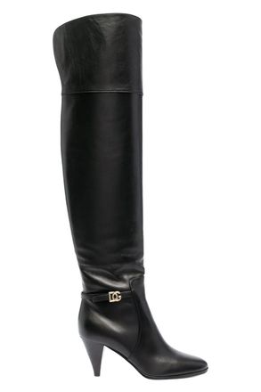 Dolce & Gabbana Stiefel - Boots Black - Gr. 35,5 (EU) - in Schwarz - f&uuml;r Damen