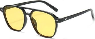 Generic Lunettes De Soleil Vacances For Hommes Et Femmes, For La Conduite, Les Trajets Domicile-travail Le Sport(Yellow)