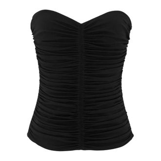 Saint Laurent Damen, Oberteile, Schwarzk, MGr&ouml;&szlig;e