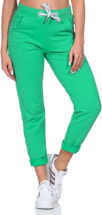 Elbsand Brinja Damen 7/8 Hose, Sweathose, gerade Schnittform