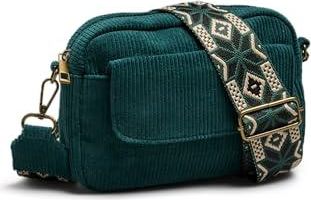 Pieces Pcmilla Corduroy Cross Body FC Femmes, Pins ponderosa, Taille unique