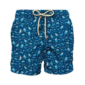 MC2 Saint Barth Homme, Maillots de bain, Bleu, Taille: L Swimwear