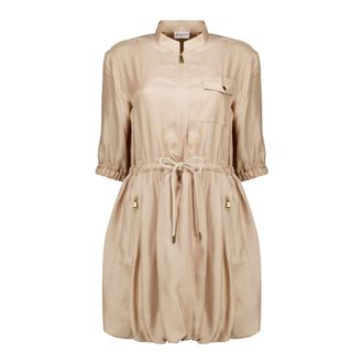 Moncler Hemdbluse - - Dresses - Damen - Beige - 2XS