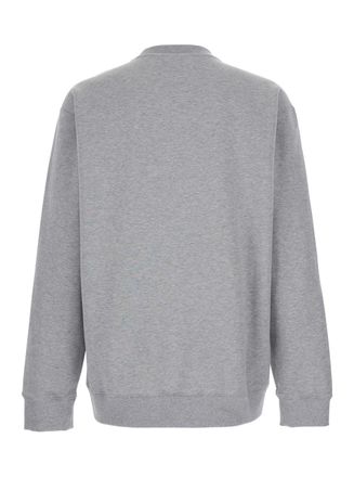 Gucci Mens Crewneck Sweatshirt Grey Cotton Sweatshirts Sweater