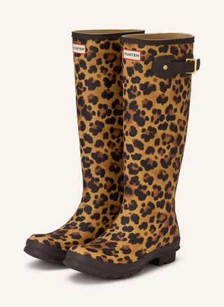 Hunter Gummistiefel Original Tall braun