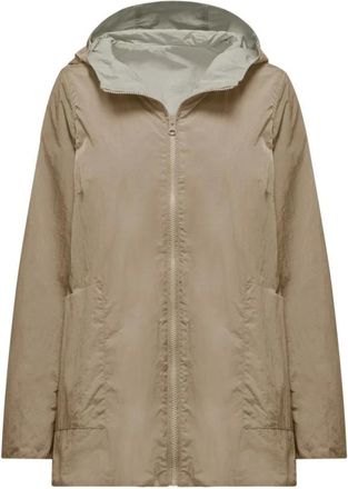 Bomboogie Femme, Vestes, Beige, Taille: 42 FR Veste r&eacute;versible