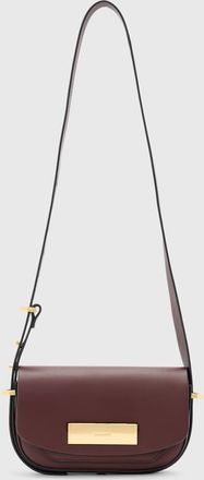 AllSaints Etta - Sacoche - Bordeaux-Brown