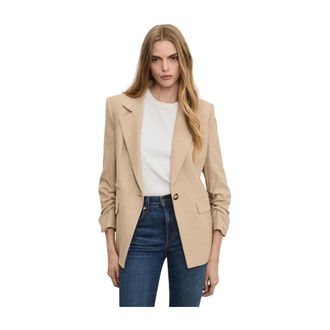 Veronica Beard Femme, Vestes, Beige, Taille: 44 FR Battista Dickey Jacket