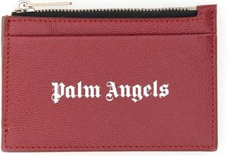 Palm Angels Portemonnaies - Caviar Card Holder - Gr. unisize - in Rot - für Damen