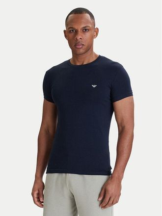 Emporio Armani T-Shirt EM000375 AF18891 UB102 Dunkelblau Slim Fit