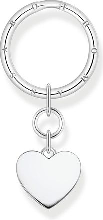 Thomas Sabo Thomas Sabo Schlüsselring mit Anhänger in Form eines Herzes in Sterling Silber, KR14-637-21