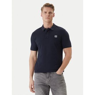 Guess Poloshirt M2YP24 KC9T1 Dunkelblau Regular Fit