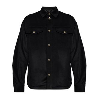 Versace Cashmere Blouson - - Knitwear - Herren - Schwarzk - XL