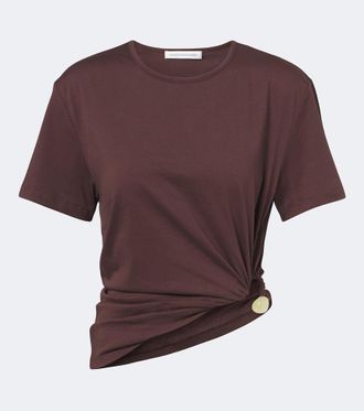 CHRISTOPHER ESBER T-Shirt Bree Quartz aus Baumwoll-Jersey
