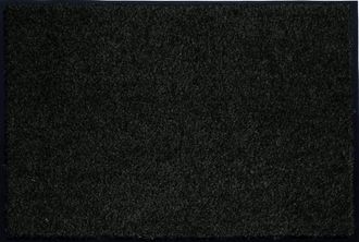 Astra Fussmatte Diamant 44 Schwarz | 90x150 cm