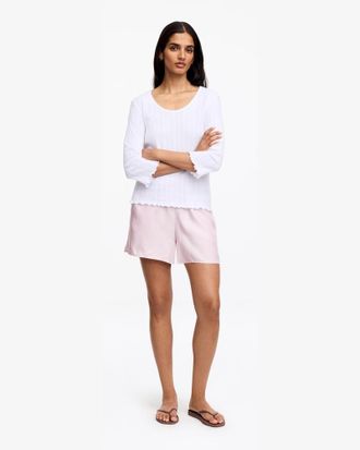 Arket Seidenshorts -Rosa