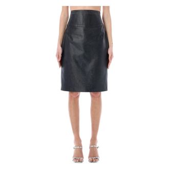 Givenchy High Waist Rock Ss23 - - Skirts - Damen - Schwarzk - S