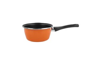 Magefesa Kochtopf 16 &Oslash; - Valencia New - zweilagige Antihaftbeschichtung, verst&auml;rkter Boden, 100% Induktion, au&szlig;en orange, 50% Energieeinsparung