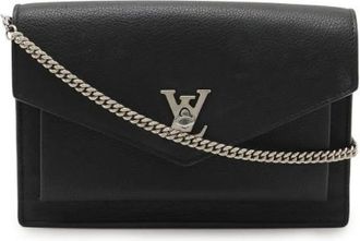 Louis Vuitton Sac bandouli&egrave;re Lockme Chain Pre-owned - Femme - Pre-owned - Noir - Taille: ONE Size