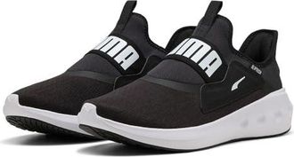 Puma Mixte Softride Carson Sliptech II Black-P Chaussures, Noir Blanc, 44 EU