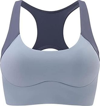 Generic Soutien-gorge 2026 pour femme, sans fil, haut gilet respirant, port de sous-v&ecirc;tements de sport, soul&egrave;vement du dos en U, lot de 1, gris, L