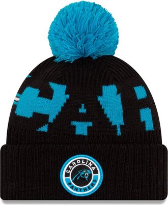 New Era NFL ON-Field Sideline Mütze - Carolina Panthers